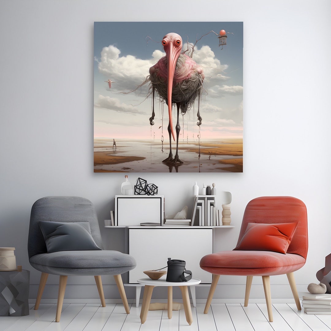 Strangenimals Surrealist Poster, Surrealist Art, Fantasy Print ...