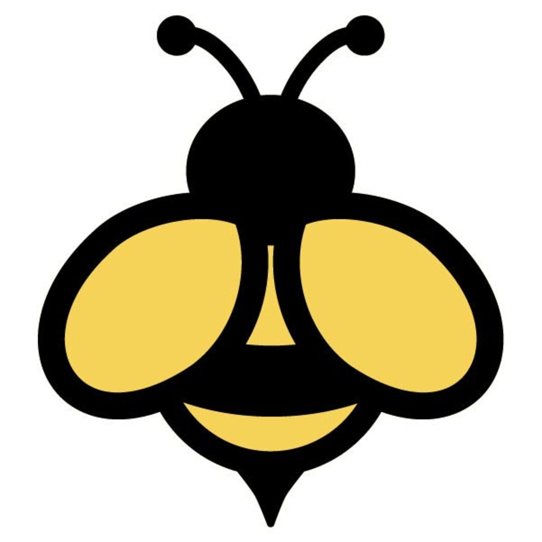 Bee SVG Cut File Cute Bumble Bee Honeybee Spring Animal Silhouette ...