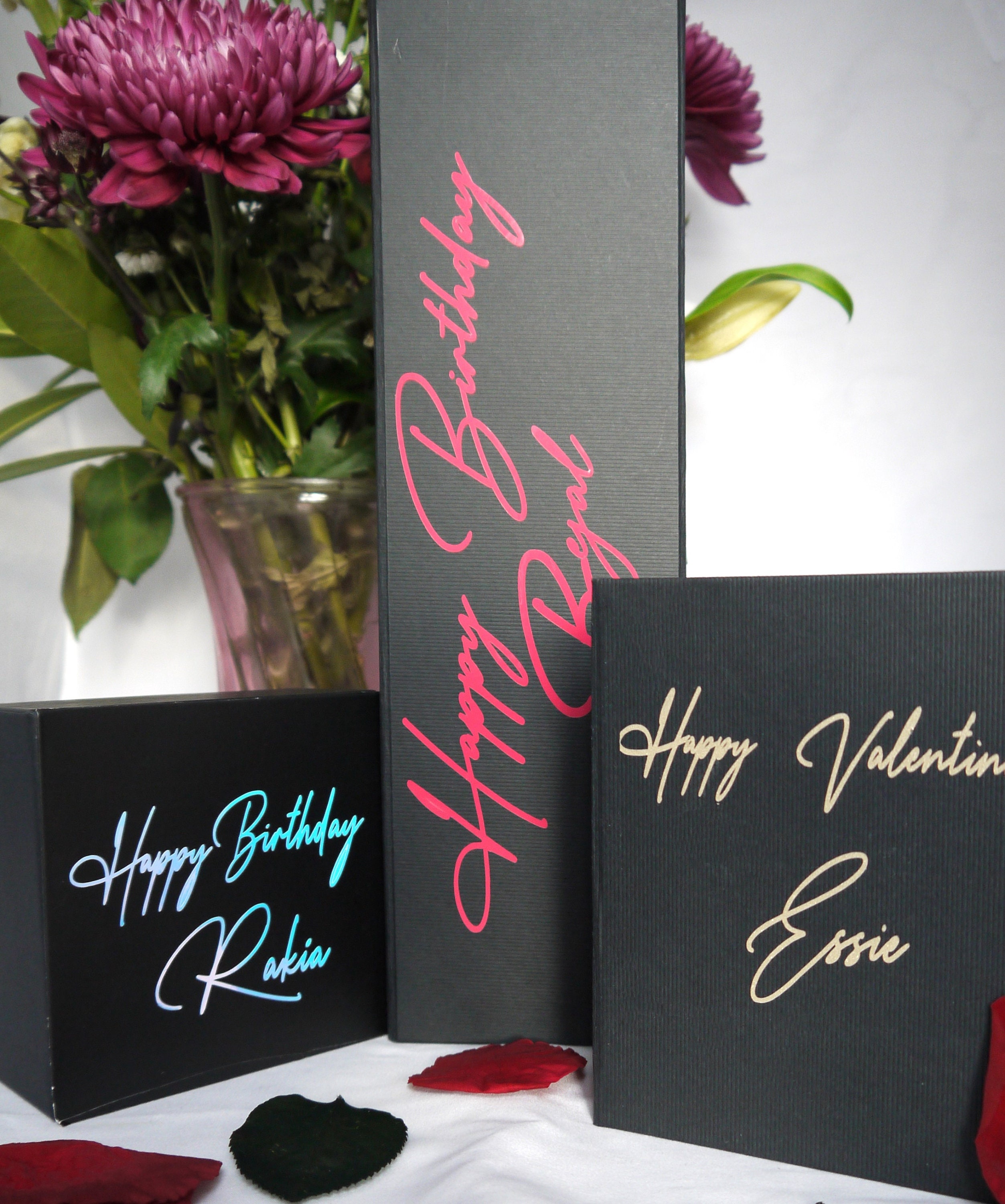 Real Jumbo/stem Forever Rose in Customized Gift Box, Perfect for ...