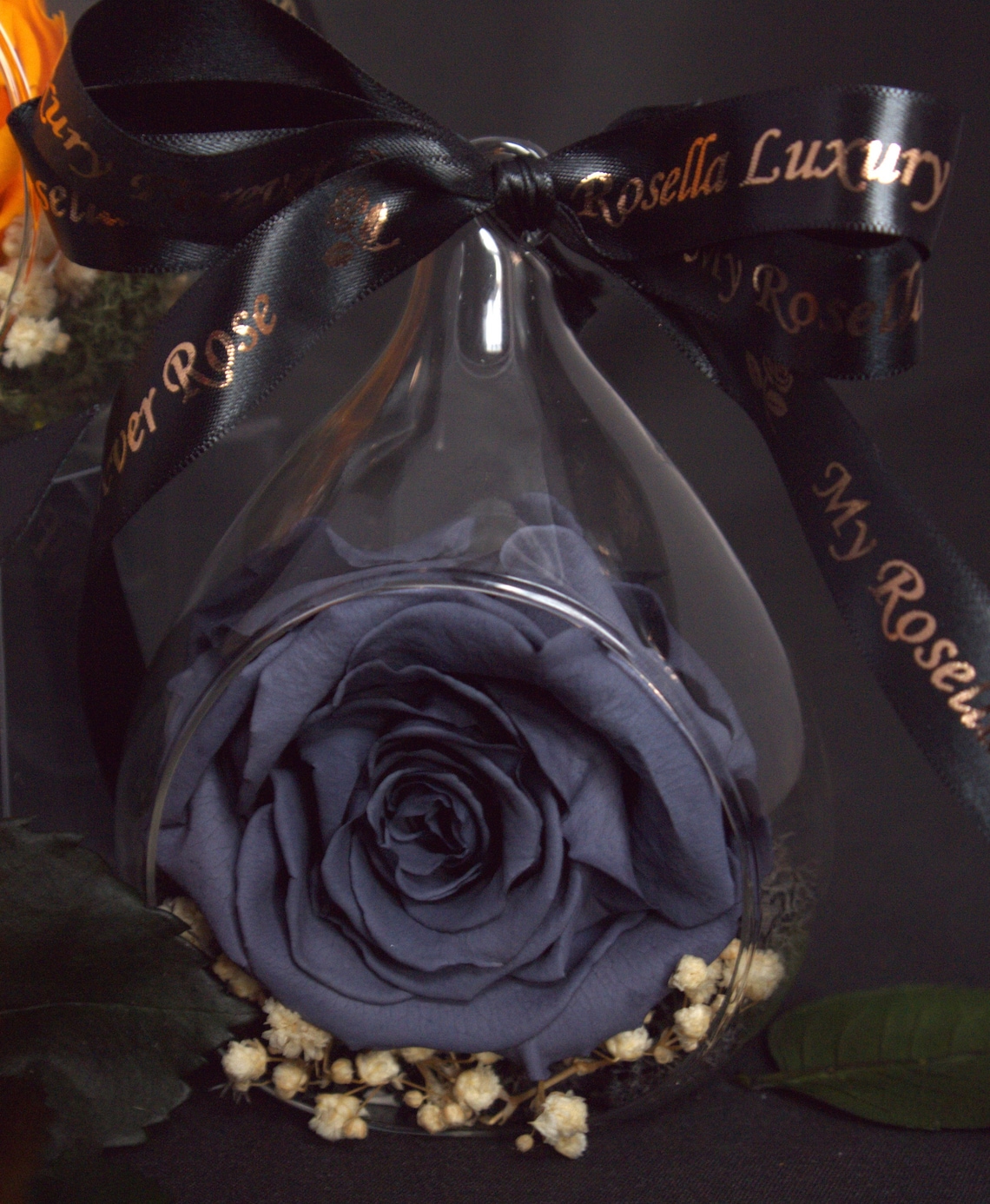 Rosella’s Tear of Opulence Zebra Eternity Rose,perfect Valentines Gift ...