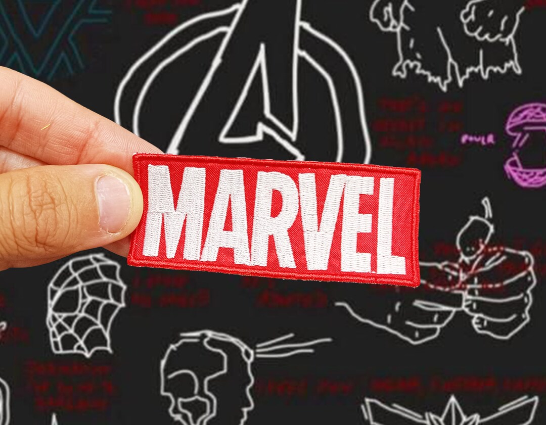 Marvel Patch Embroidered Embroidery Avengers Patch Etsy
