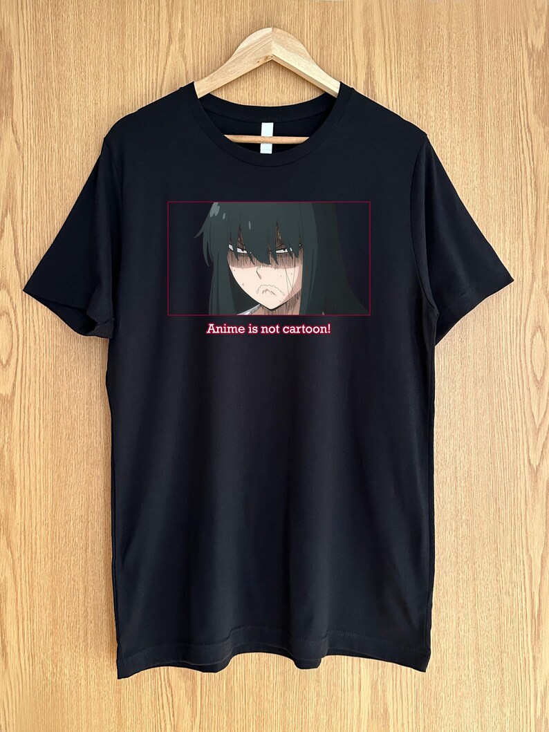 Anime is Not Cartoon Shirt, Spy X Family T Shirt, Anime T Shirt, Anime ...
