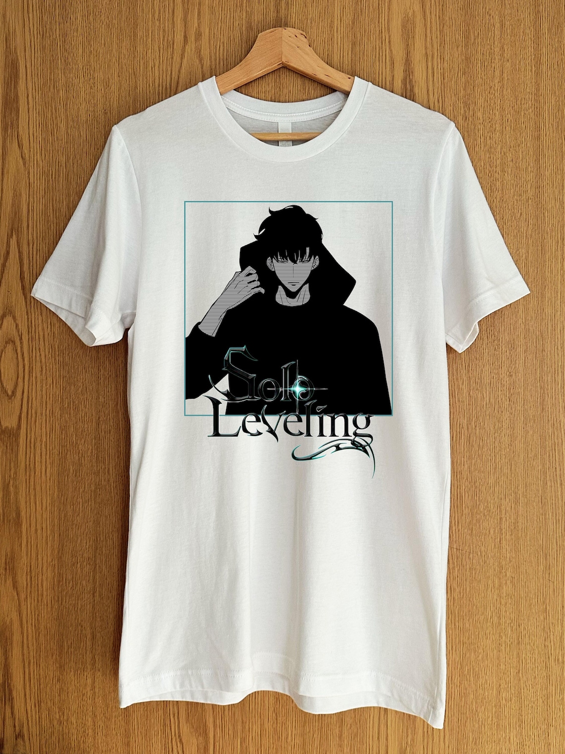 Sung Jinwoo Anime T-shirt, Solo Leveling T-shirt, Jin Woo Anime Shirt ...