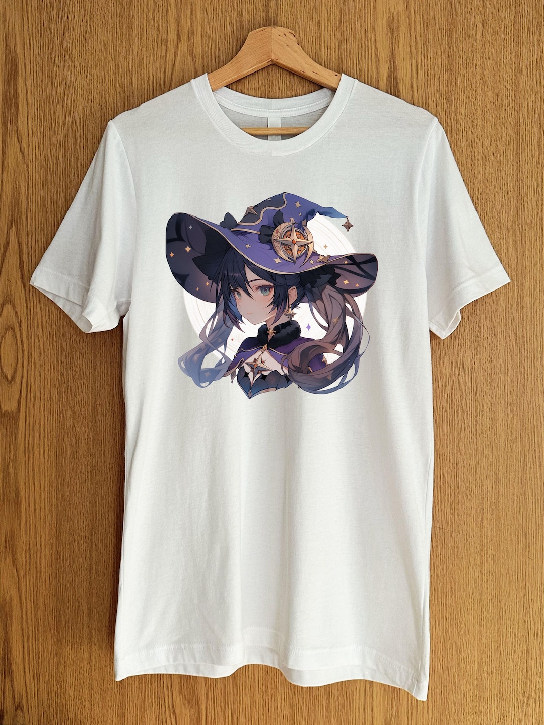 Mona Megistus T Shirt, Genshin Impact Shirt, Anime Clothing, Video Game ...