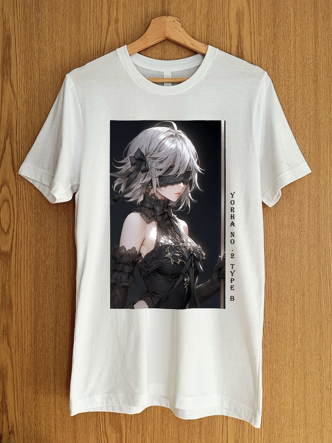 2B T Shirt, Nier Automata T Shirt, Anime T Shirt, Anime Clothing, Waifu ...