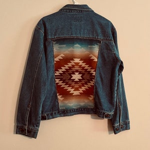 Denim Jacket With Pendleton Wool - Etsy