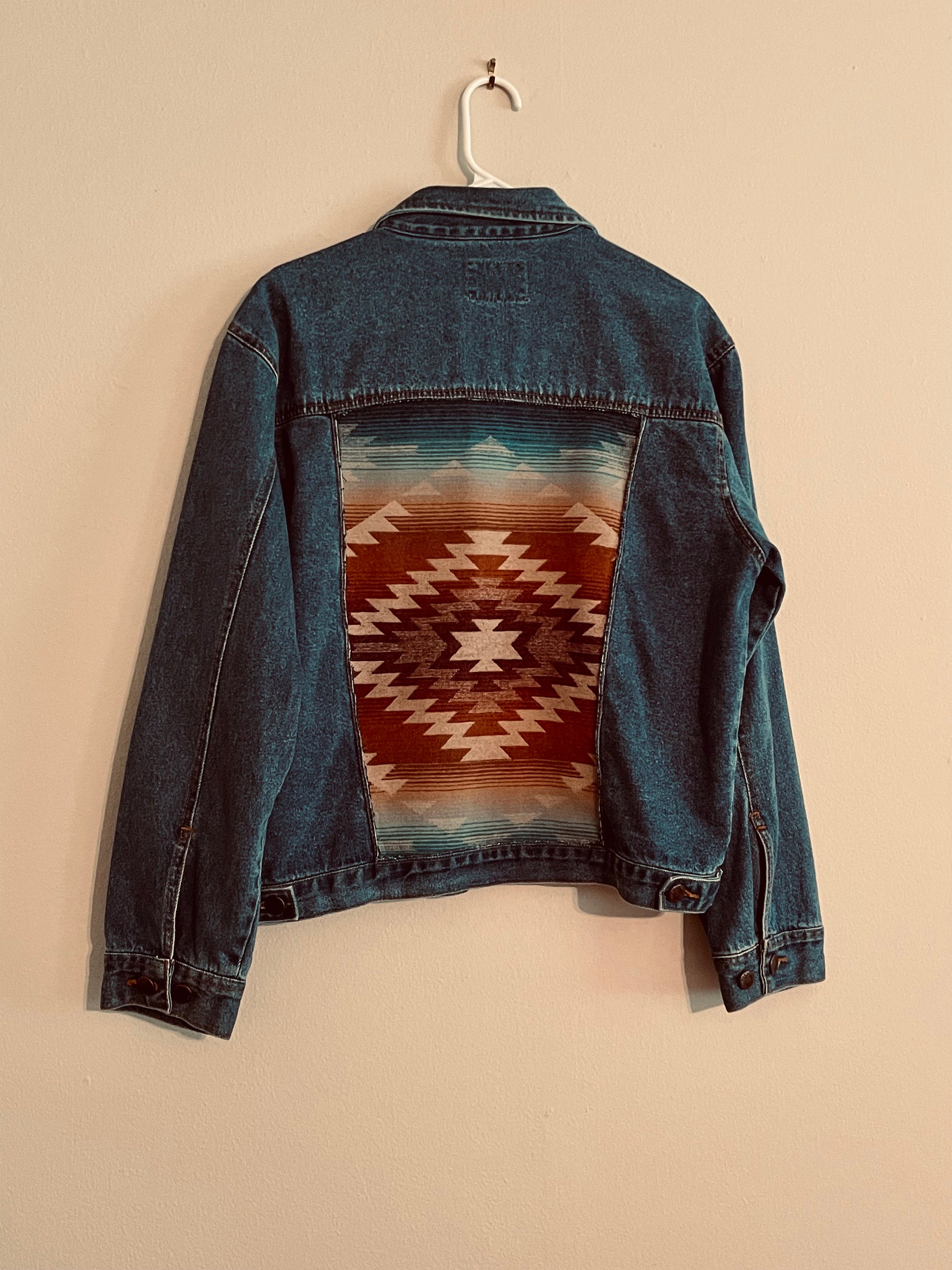 Denim Jacket With Pendleton Wool - Etsy