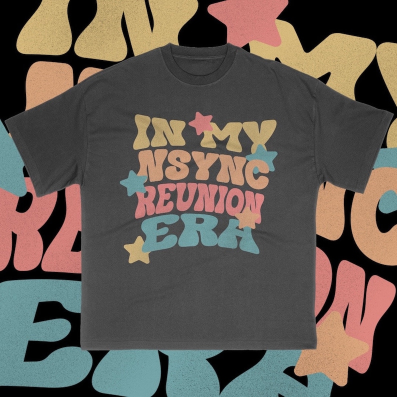 NSYNC Inspired Shirt, Justin Timberlake, Lance Bass, JC Chasez, Joey ...