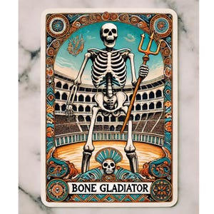 Bone Gladiator Skeleton PNG Artwork, Gothic Roman Colosseum Warrior ...