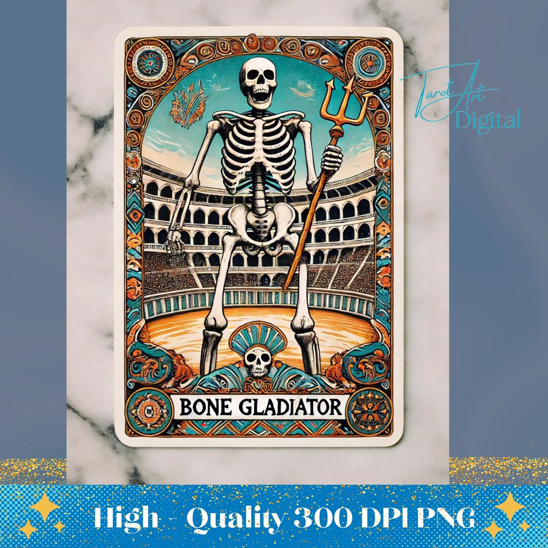 Bone Gladiator Skeleton PNG Artwork, Gothic Roman Colosseum Warrior ...