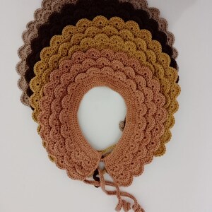 Handcrafted Cotton 6 Month-2 Year-lace Detachable Dress Collar-gift for ...