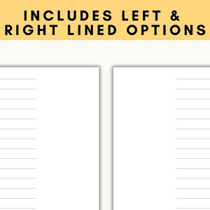 Half Lined Paper Printable, Half Blank Half Lined Paper, Paper With ...