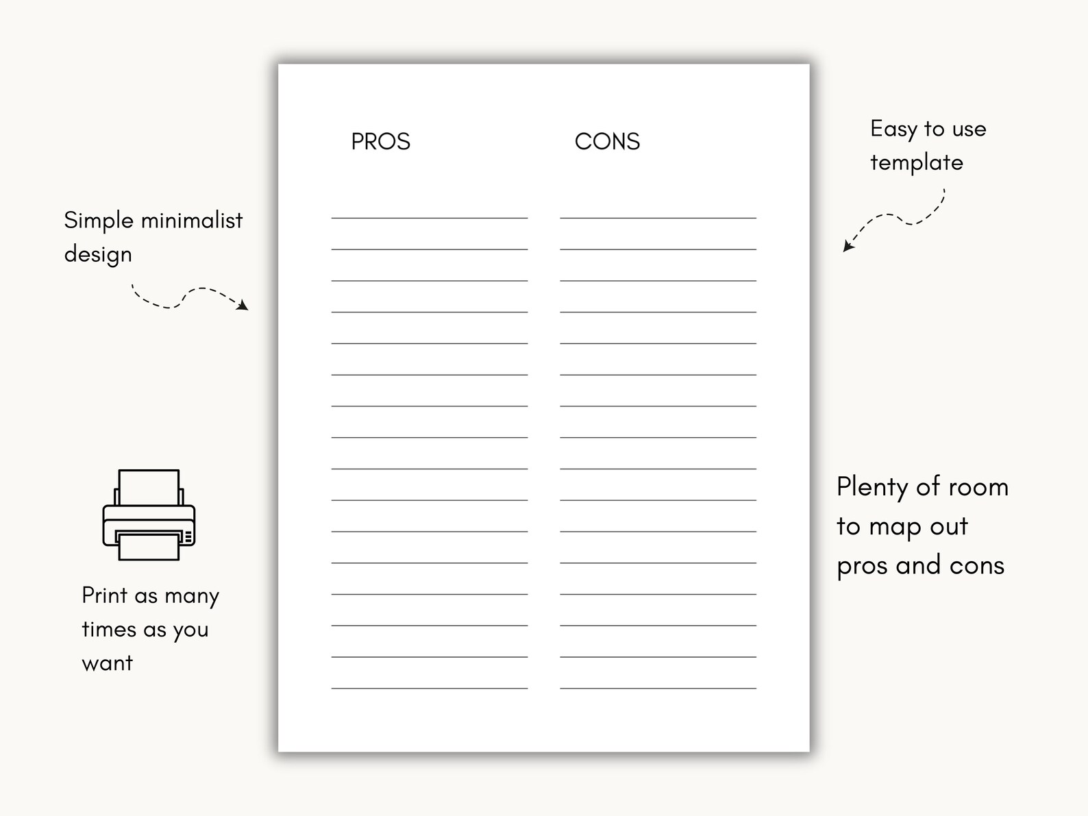 Pros and Cons List, Pros and Cons List for Relationships, Decision ...