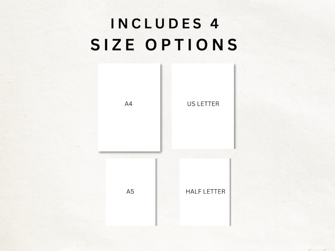 Two Column Lined Paper, Printable Two Column Lined Paper, Journal ...