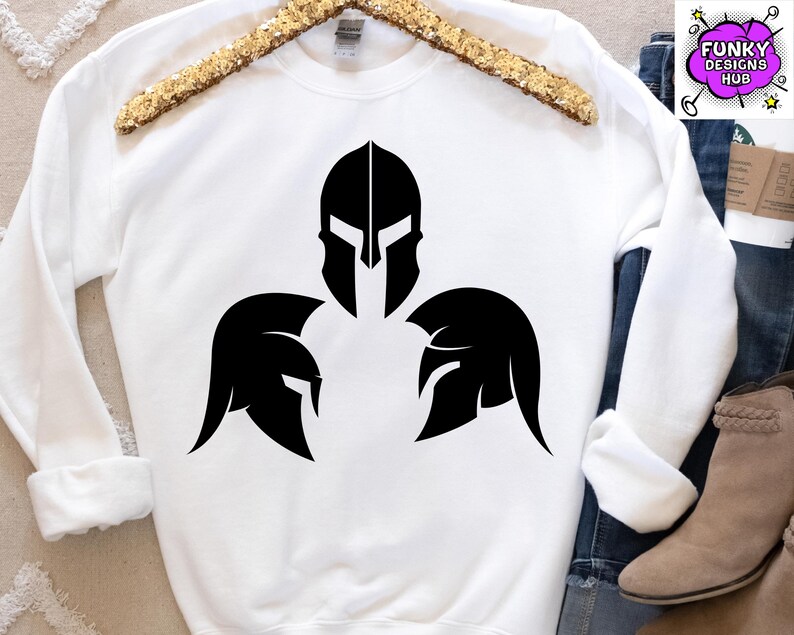 Spartan Helmet SVG Bundle, Spartan Helmet PNG Bundle, Spartan Warrior ...