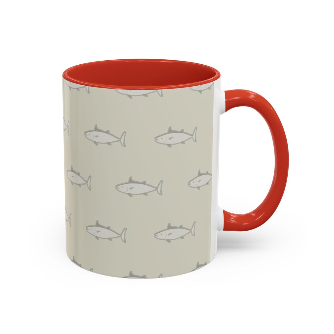 Shark Pattern, Fish Coffee Mug, Ocean Theme Gift - Etsy