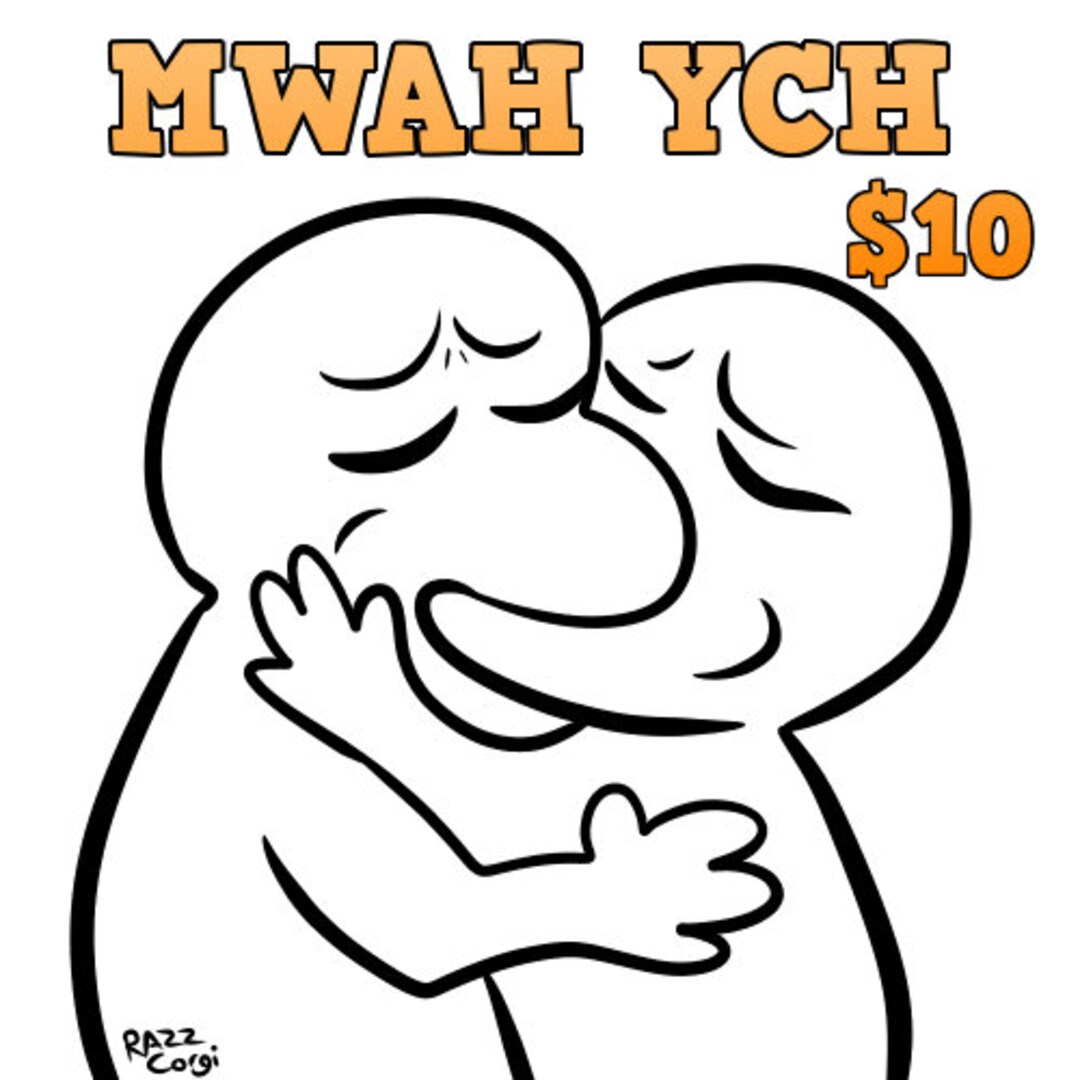 MWAH Meme YCH Furry Sona Art Digital - Etsy