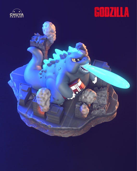 Godzilla Blue Fire