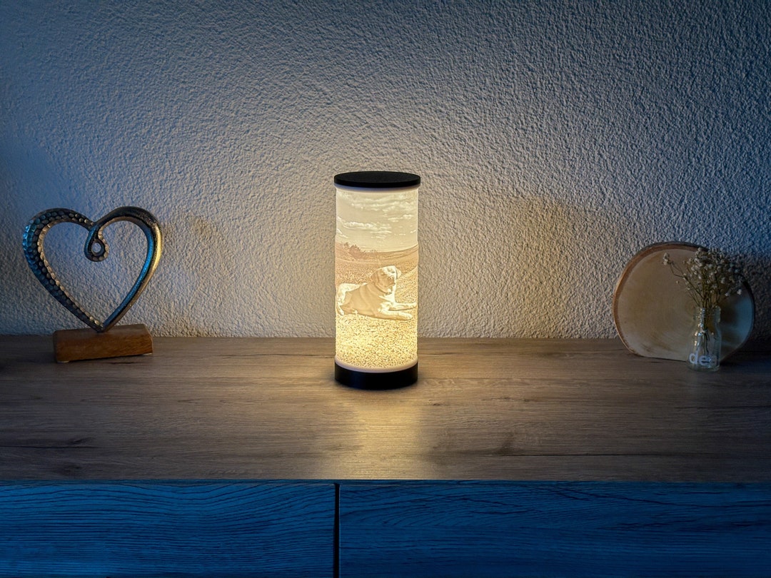 Your Photo as a Lithophane LED Lamp/individual/gift - Etsy