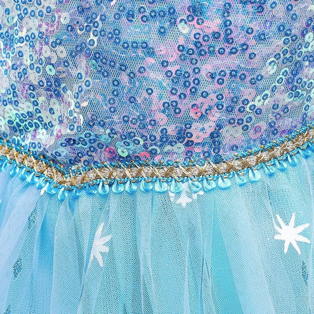 Frozen 2 Elsa Inspired Princess Dress Costume Set Birthday Etsy