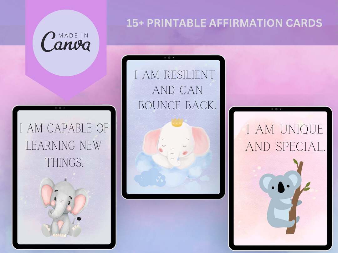 Affirmation Cards for Kids | Affirmation Cards | Affirmation Cards ...