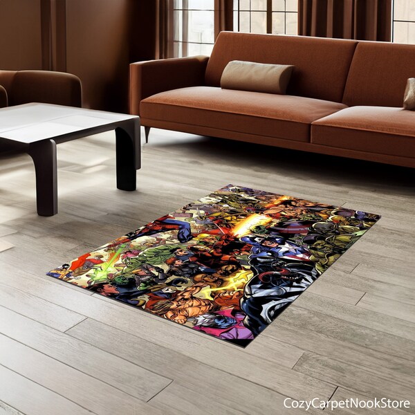 Avengers Rug - Etsy