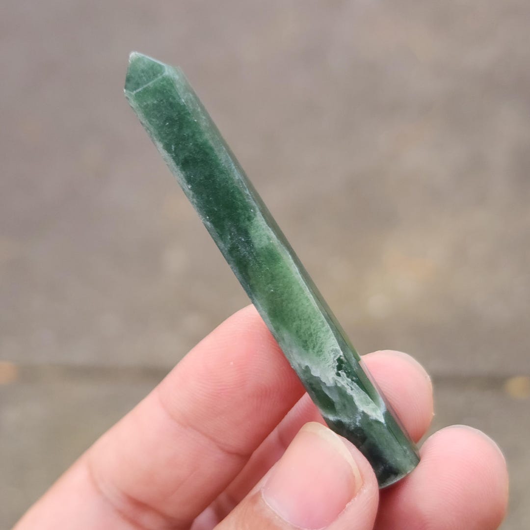 Natural High Quality Nephrite Jade , Green Jade Polished, Green Healer ...