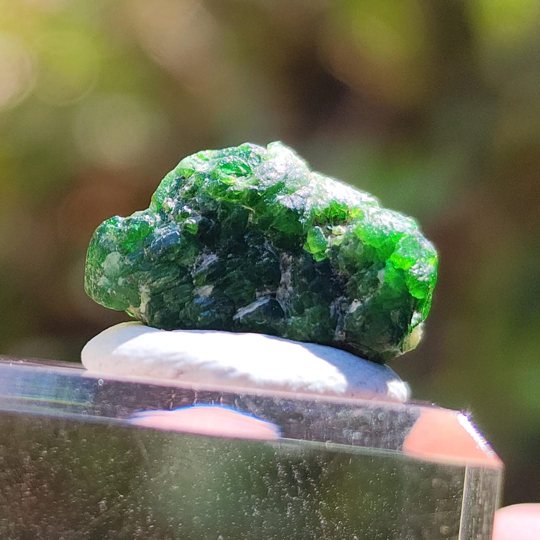 Natural Demantoid Garnet Crystal From Tanzania, Green Garnet Crystal ...