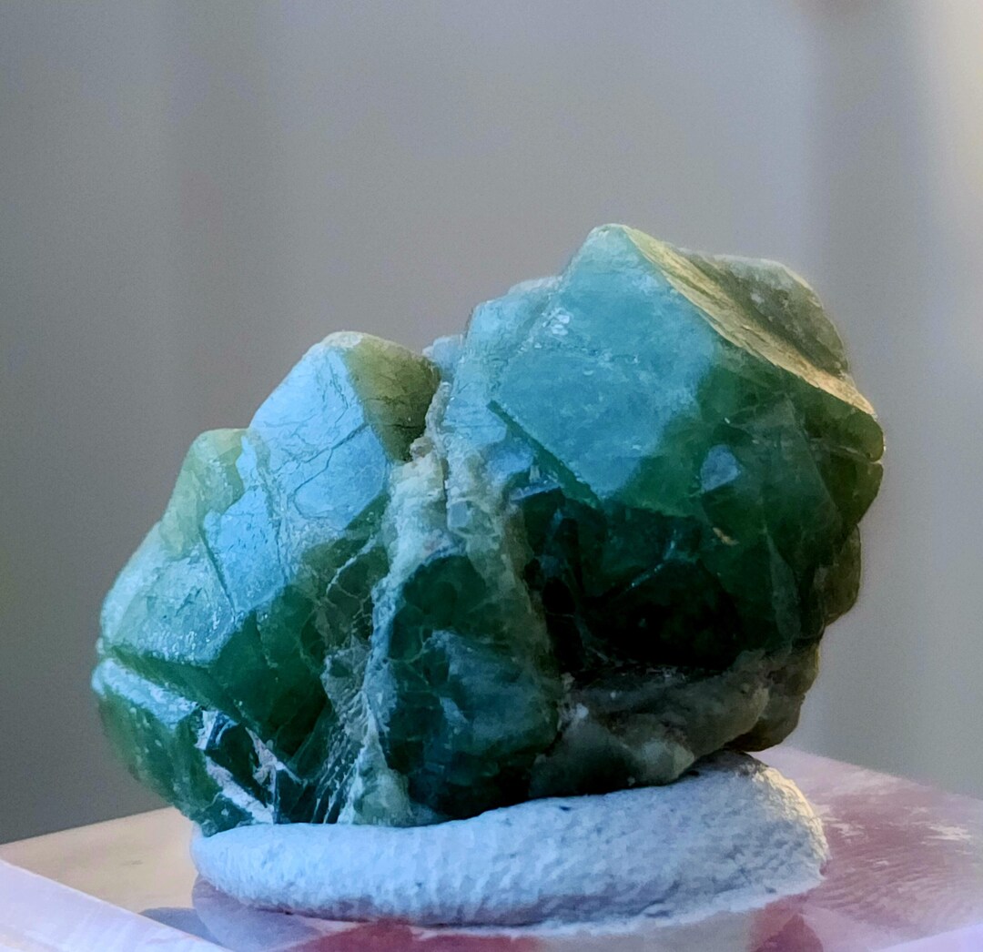 Rare Natural Garnet Cluster From Pakistan, Green Garnet Crystal ...