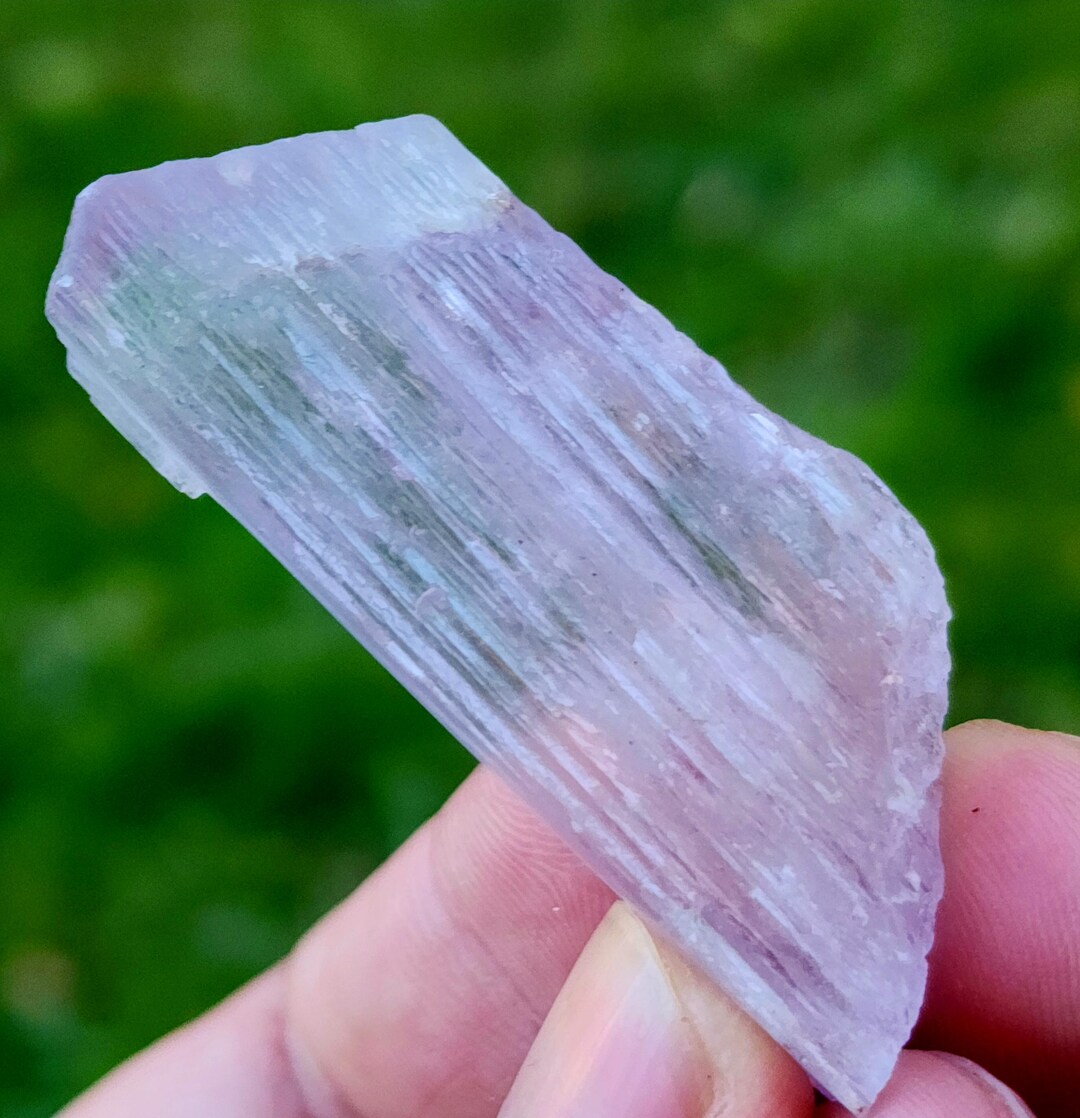 Bi Color Kunzite Crystal From Pakistan, Biggest Sale on Crystal - Etsy