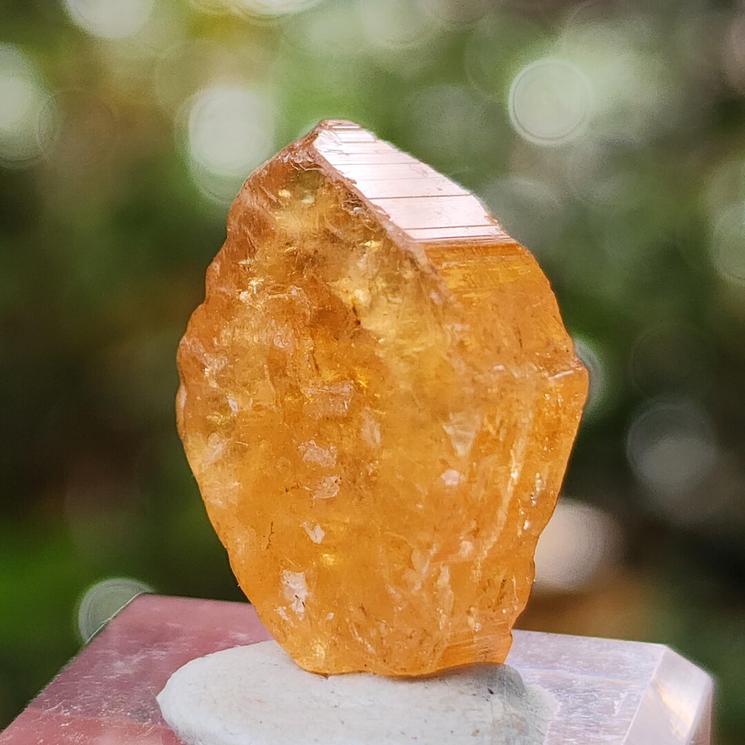Lustrous Imperial Topaz From Brazil, Deep Color Topaz, Biggest Sale on ...