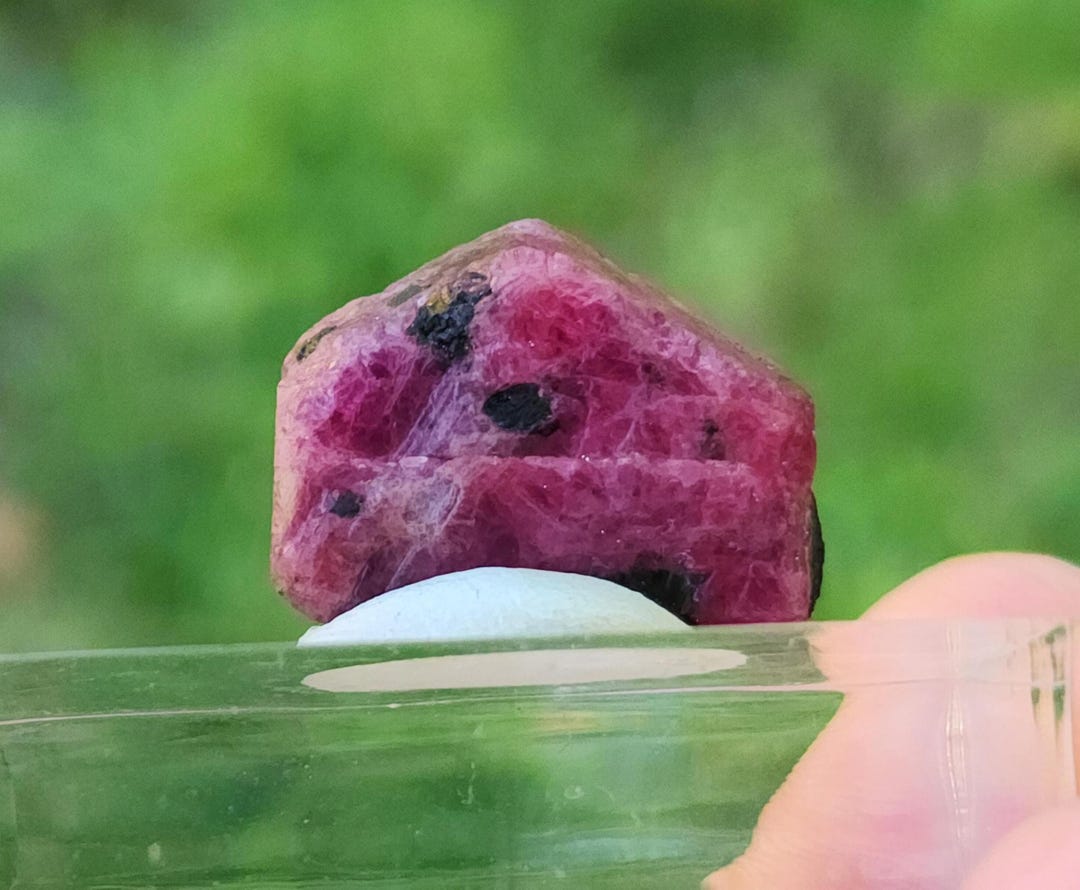 Natural Ruby Crystal From Tanzania, Fluorescent Crystal, Biggest Sale ...