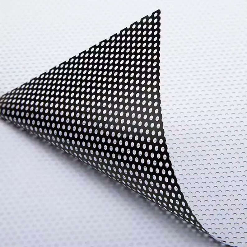 Premium Custom Print One Way Perforated Window Decal, 70/30 Privacy ...