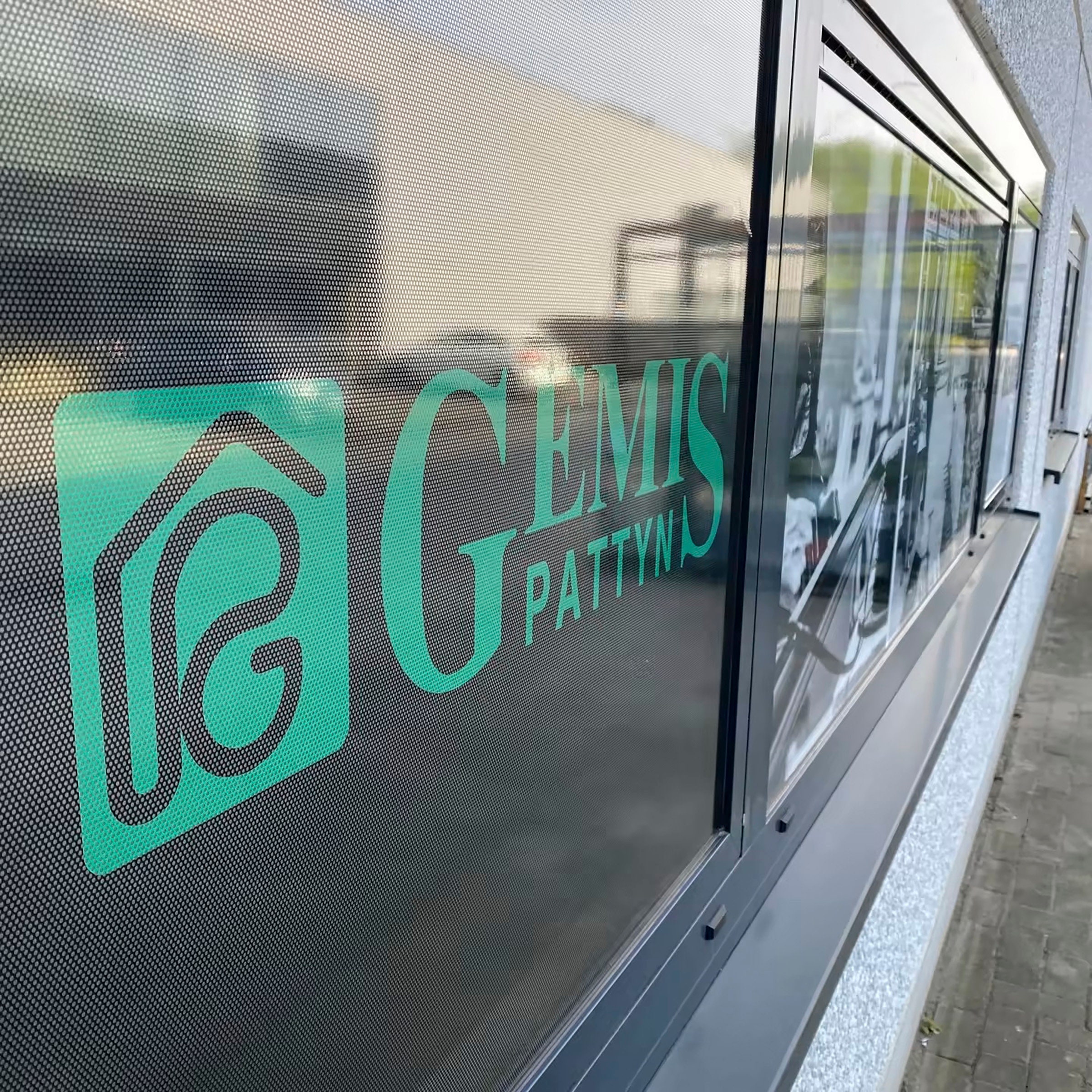 Premium Custom Print One Way Perforated Window Decal, 70/30 Privacy ...