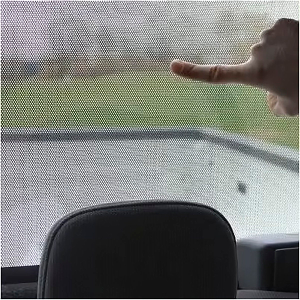 Premium Custom Print One Way Perforated Window Decal, 70/30 Privacy ...