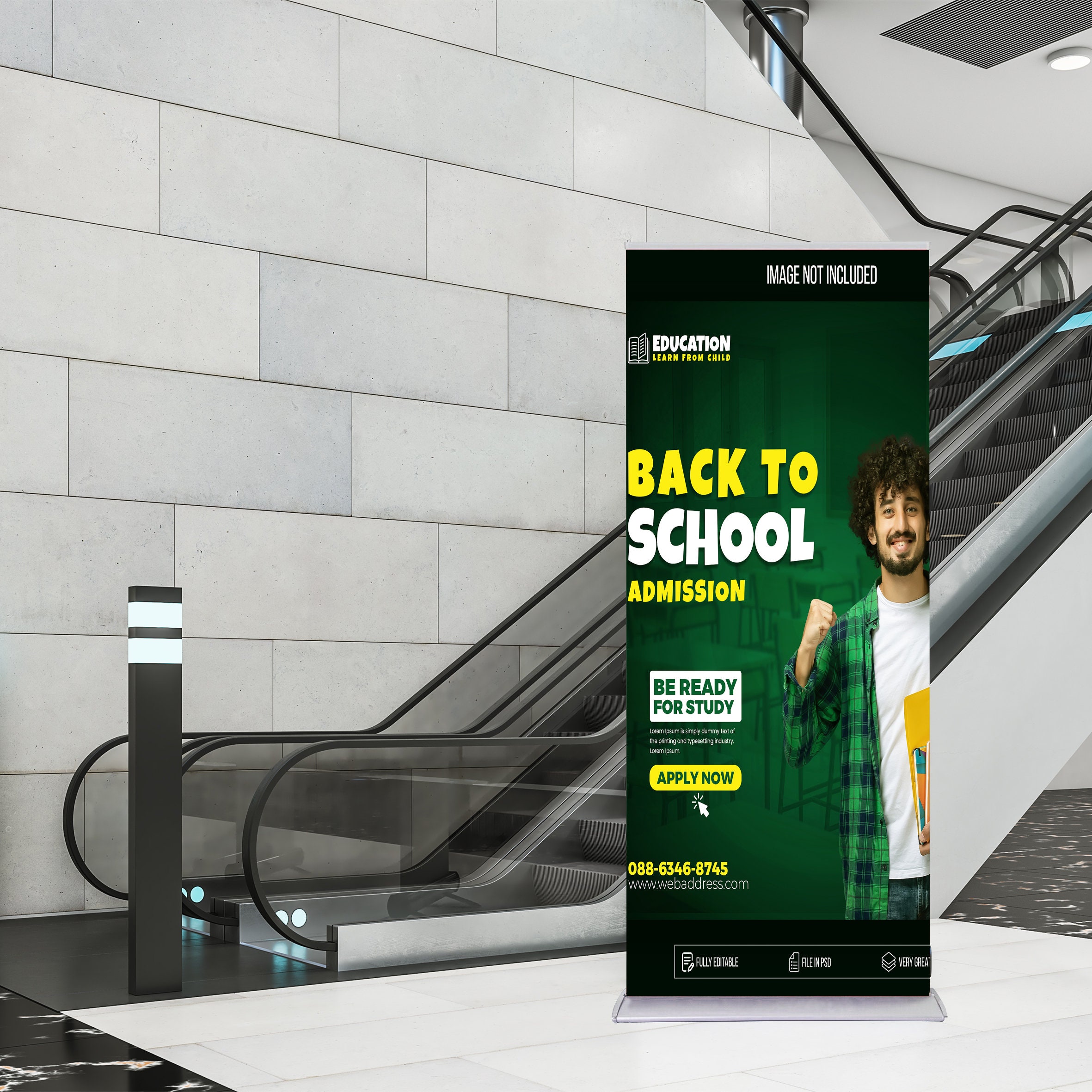 33 X 81 Deluxe Custom Retractable Banner Custom - Etsy