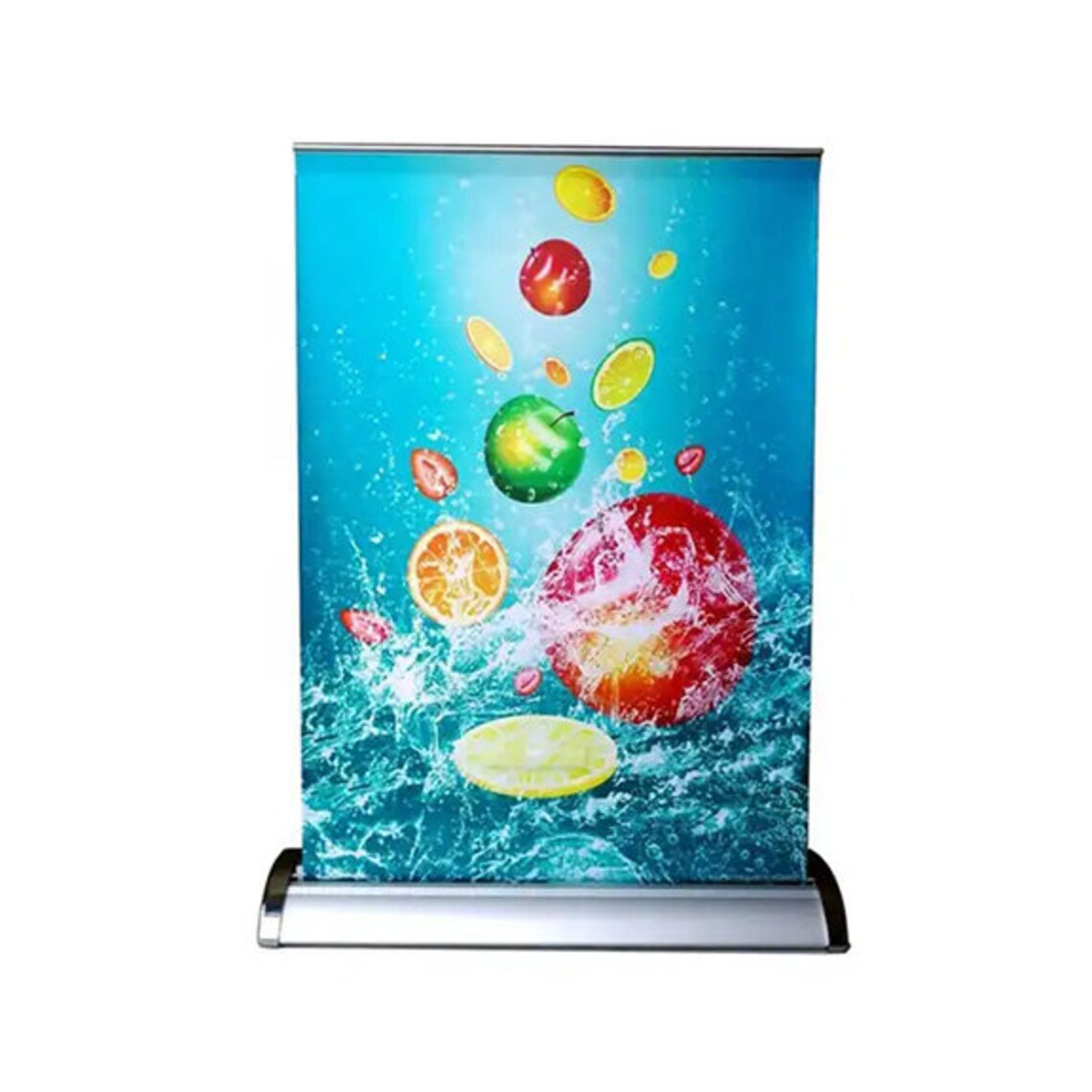 Mini Roll up Banner, Tabletop Retractable Banner, Table Display Banner ...