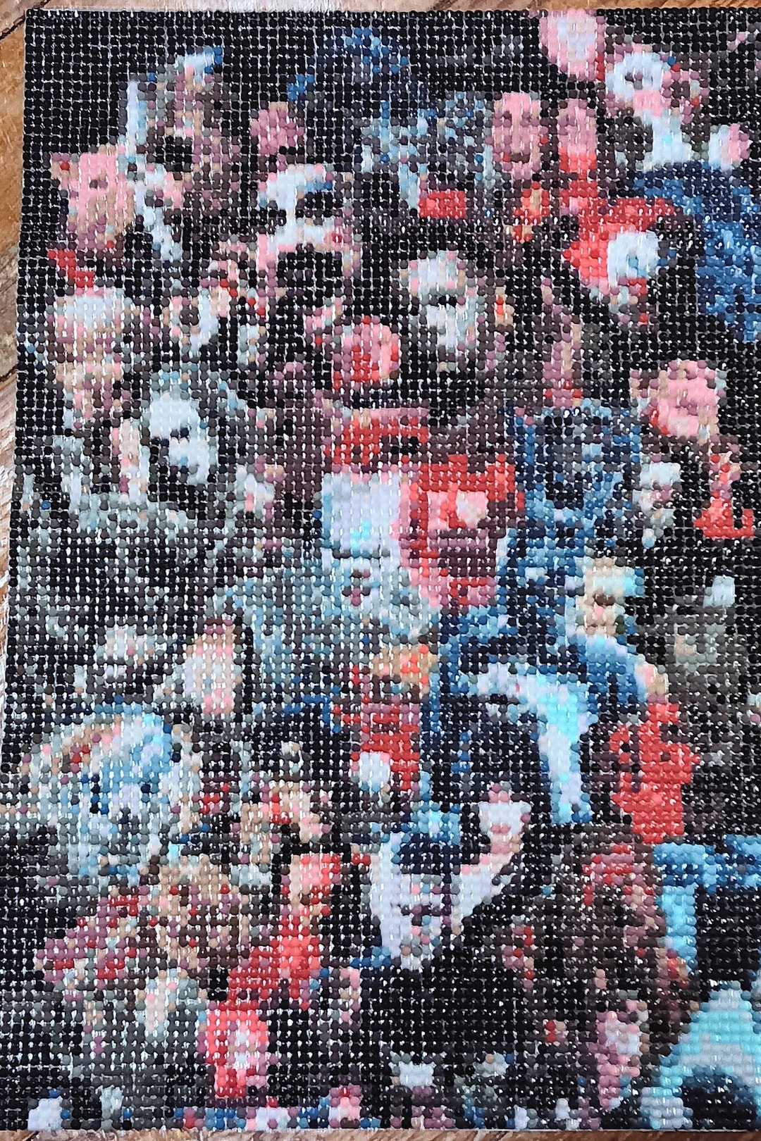 Finished 5D Diamond Painting scary Movie Villan Collage - Etsy