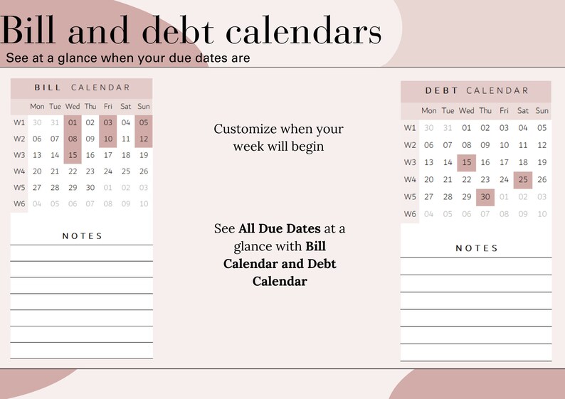 Simple Monthly Budget Template, Microsoft Excel, Income, Expenses ...
