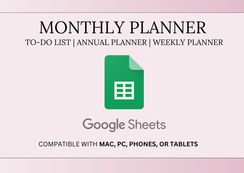 Task Tracker, Monthly Calendar, Annual Calendar | to Do List ...