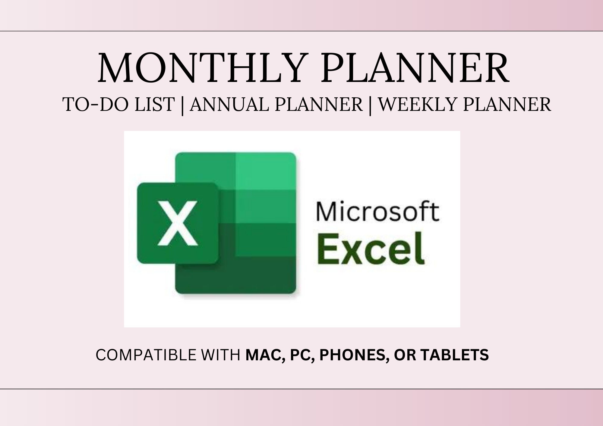 Task Tracker, Monthly Calendar, Annual Calendar to Do List Spreadsheet ...