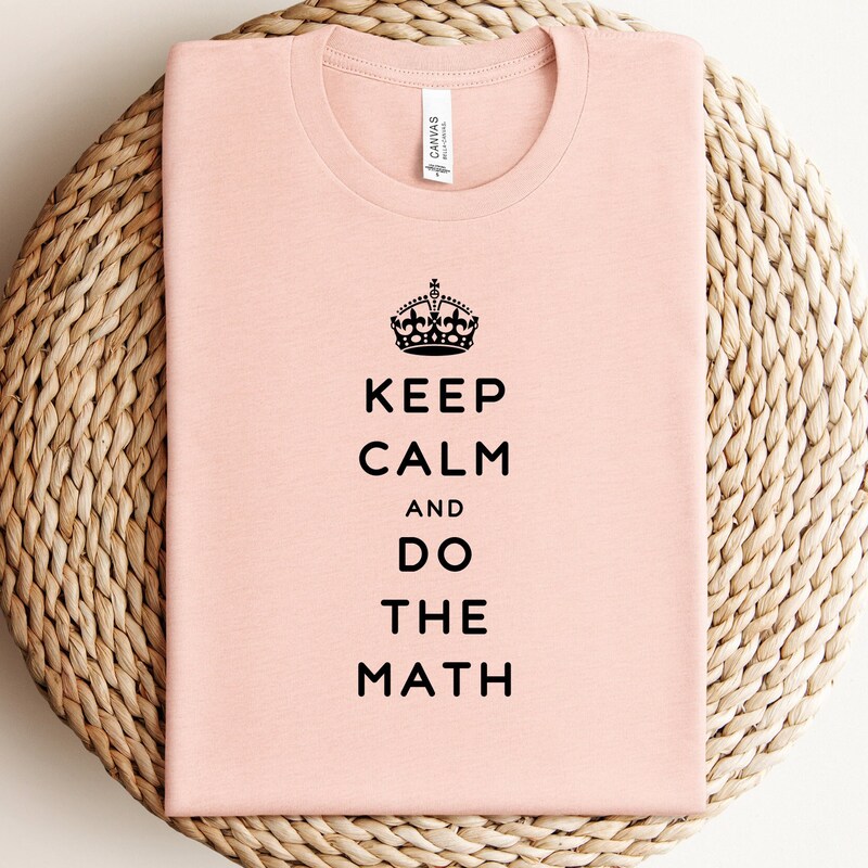 Keep Calm Math - Etsy