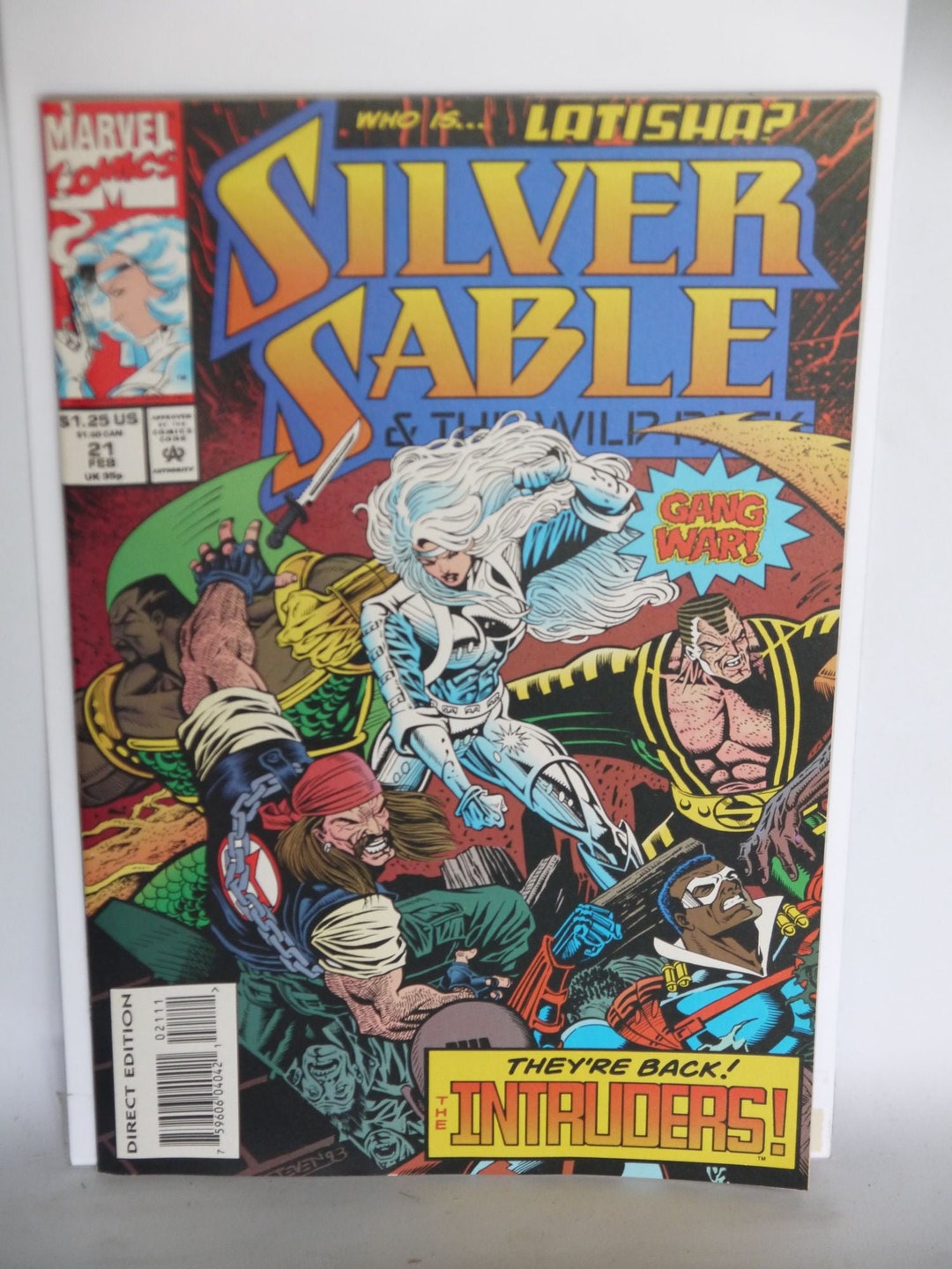 Silver Sable and the Wild Pack 1992 21 - Etsy