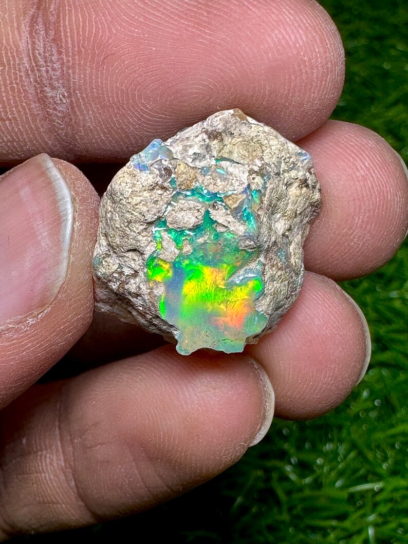 Natural Raw Crystal / Genuine Untreated Raw / Big Size / Ethiopian Opal ...