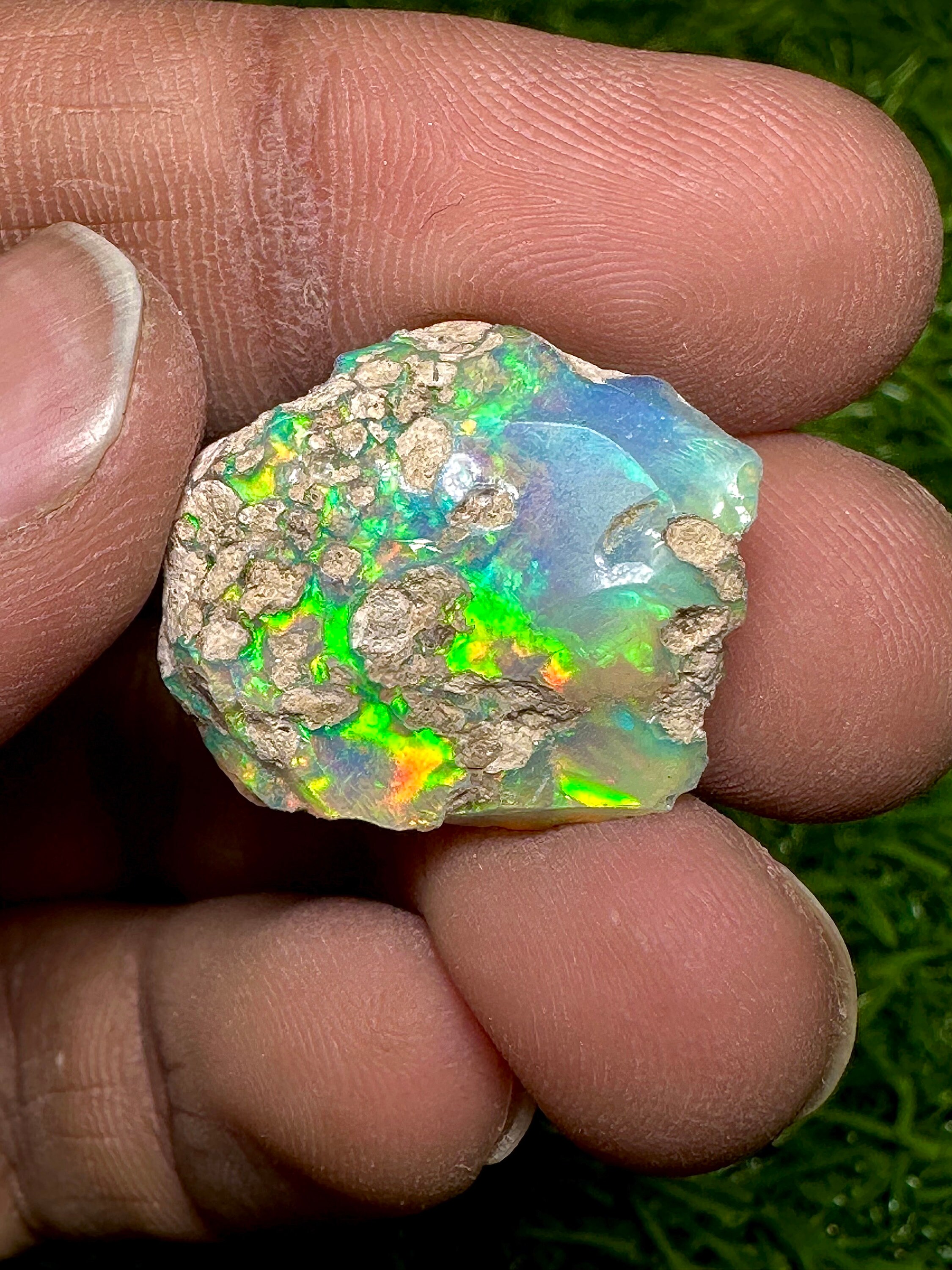 Natural Raw Crystal / Genuine Untreated Raw / Big Size / Ethiopian Opal ...