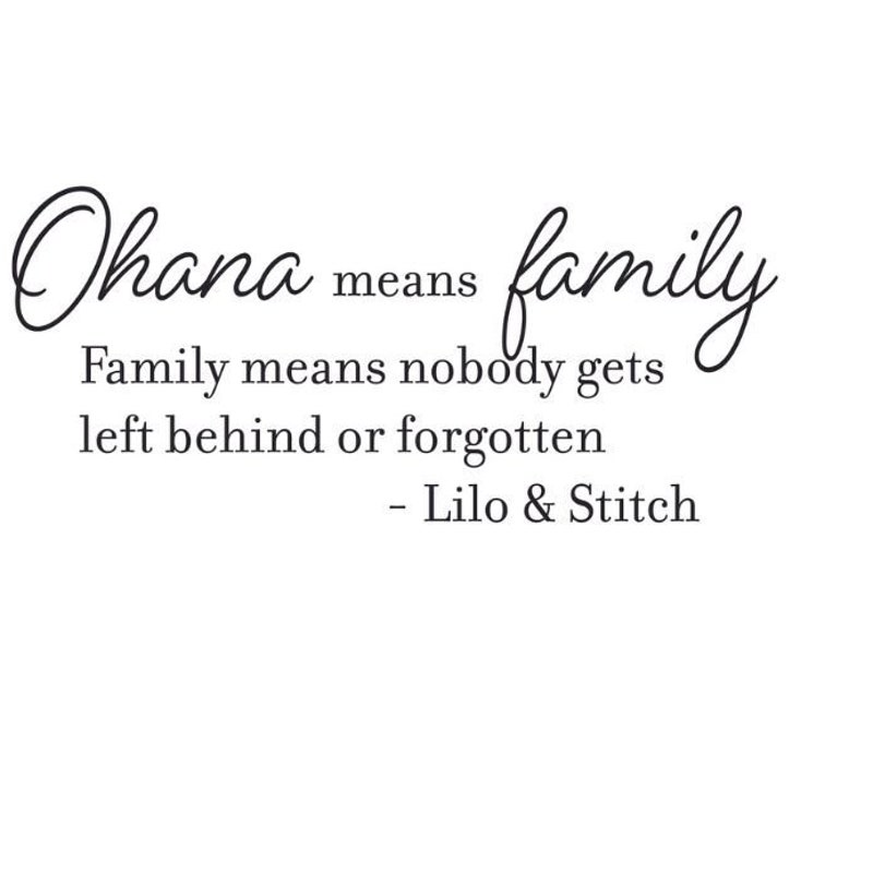 Ohana Means Family - Etsy