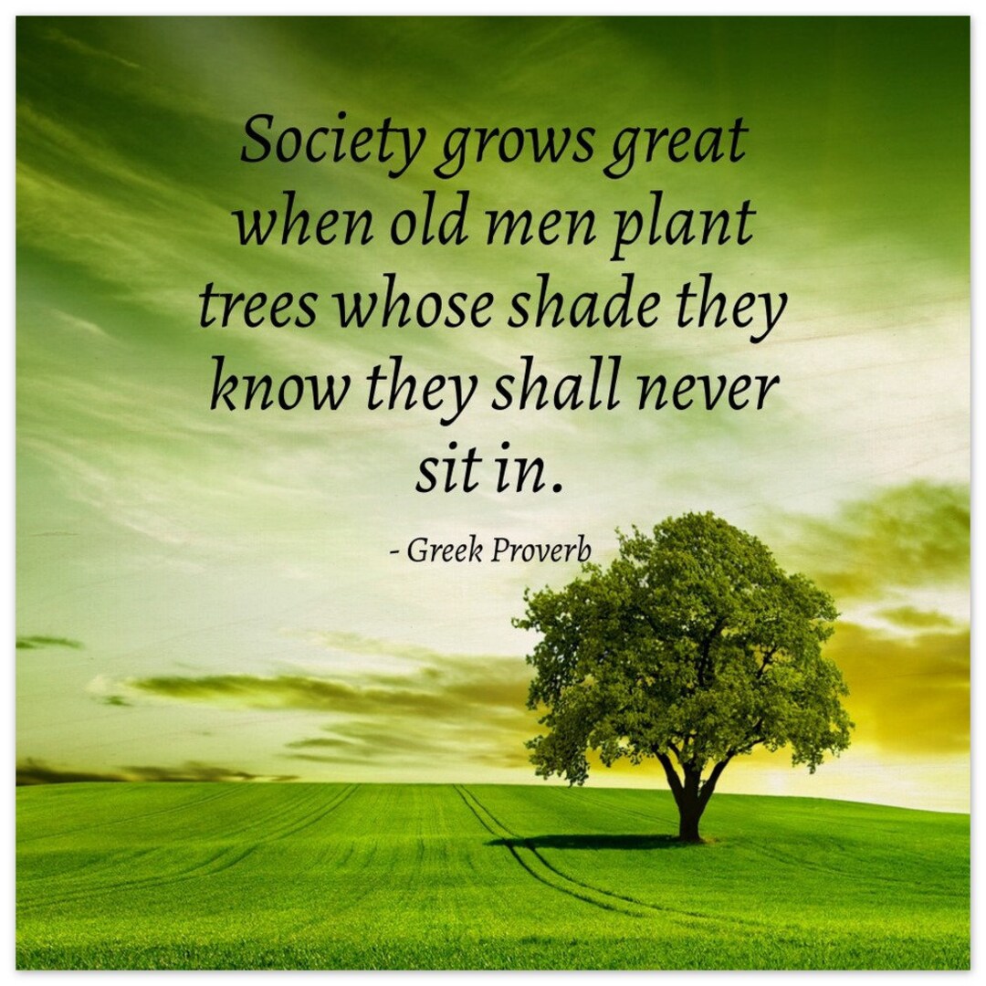 Greek Proverb Wood Prints - Etsy