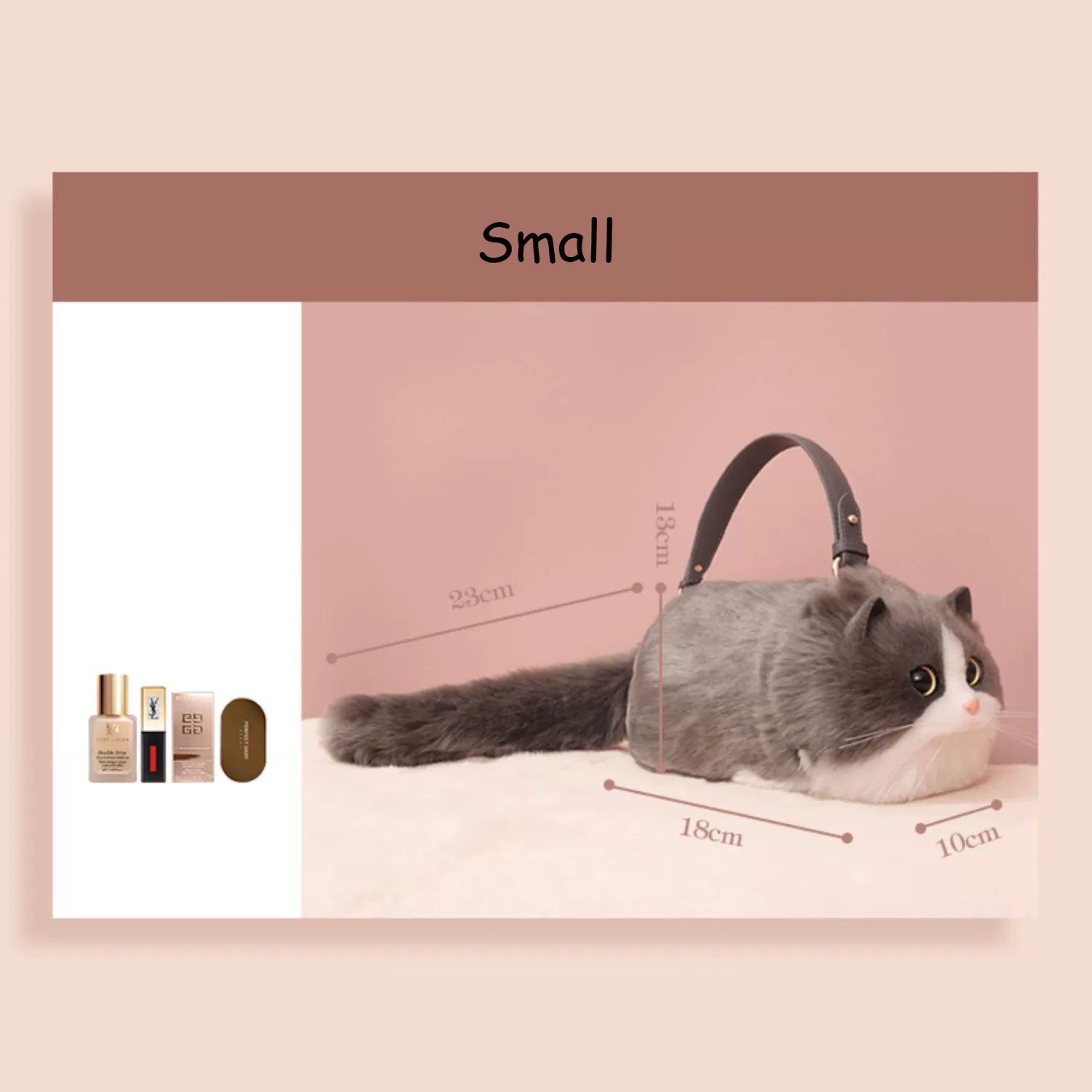 British Shorthair Cat Two-tone Blue White/handbag/crossbody Bag/faux ...