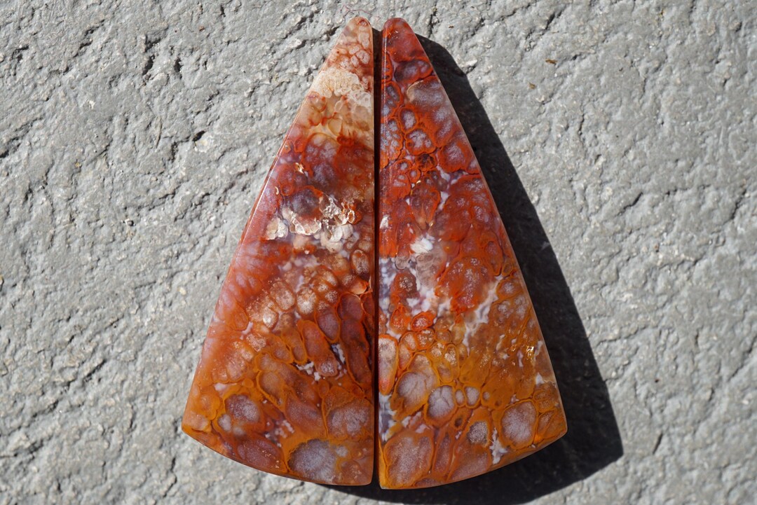 Beautiful Plume Natural Agate Rock Cabochons Gemstone Chalcedony Miner ...