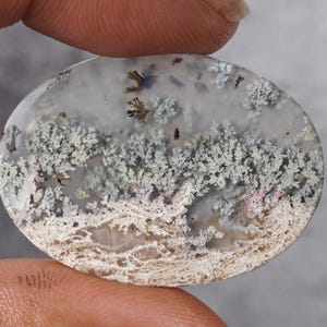 Java Moss Agate for Metal Smith Stone Natural Chalcedony Minerals Handmade Cabochon Polish flat ...
